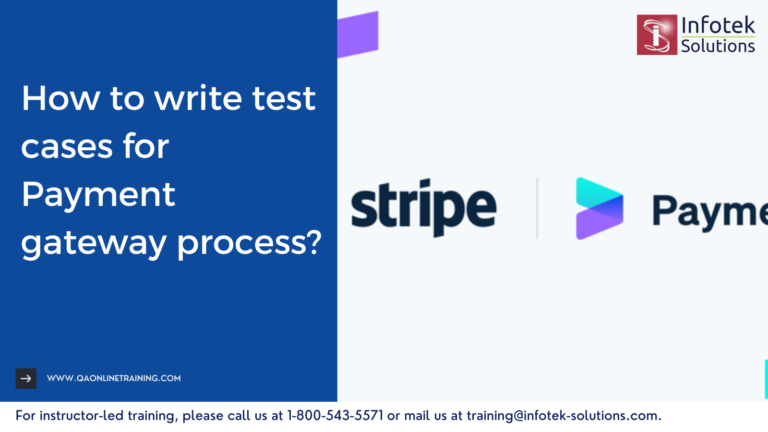 How To Write Test Cases For Payment Gateway Process Learn Qa Training Selenium Software