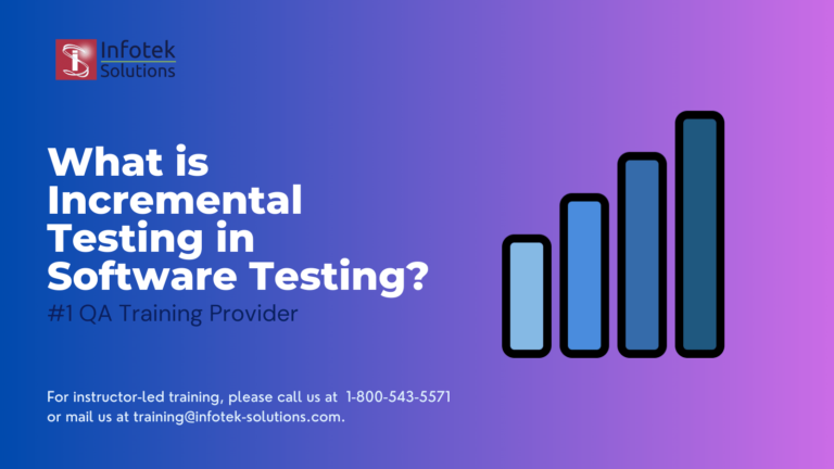 What Is Incremental Testing In Software Testing Learn Qa Training Selenium Software And 6911