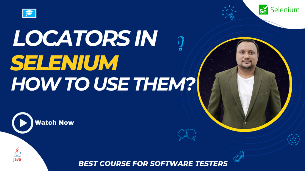 Different locators in Selenium Course Online Video Tutorial