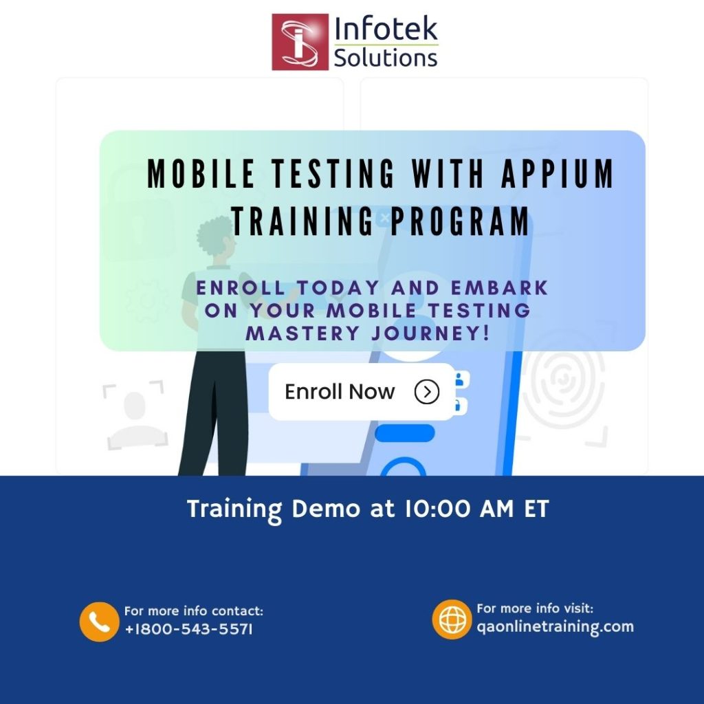 Software Testing Trainings Best Qa Training In Usa Selenium